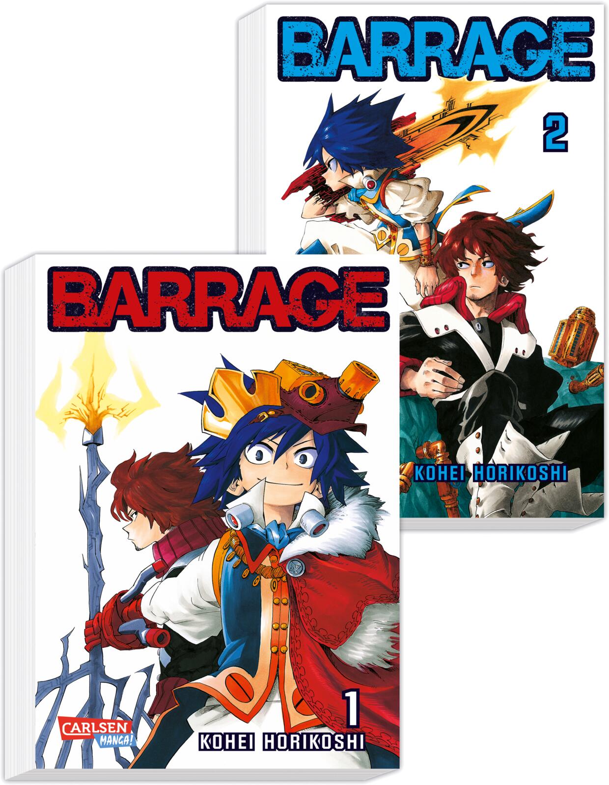 Manga Passion – Barrage, Band 1 & 2 – Komplettpack
