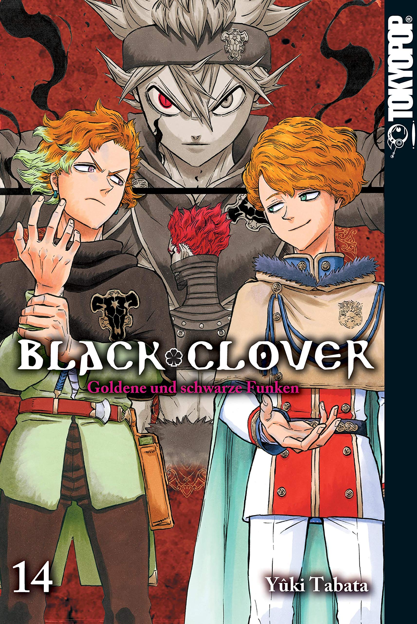 Black Clover, Band 14 – Goldene und schwarze Funken | Manga Passion