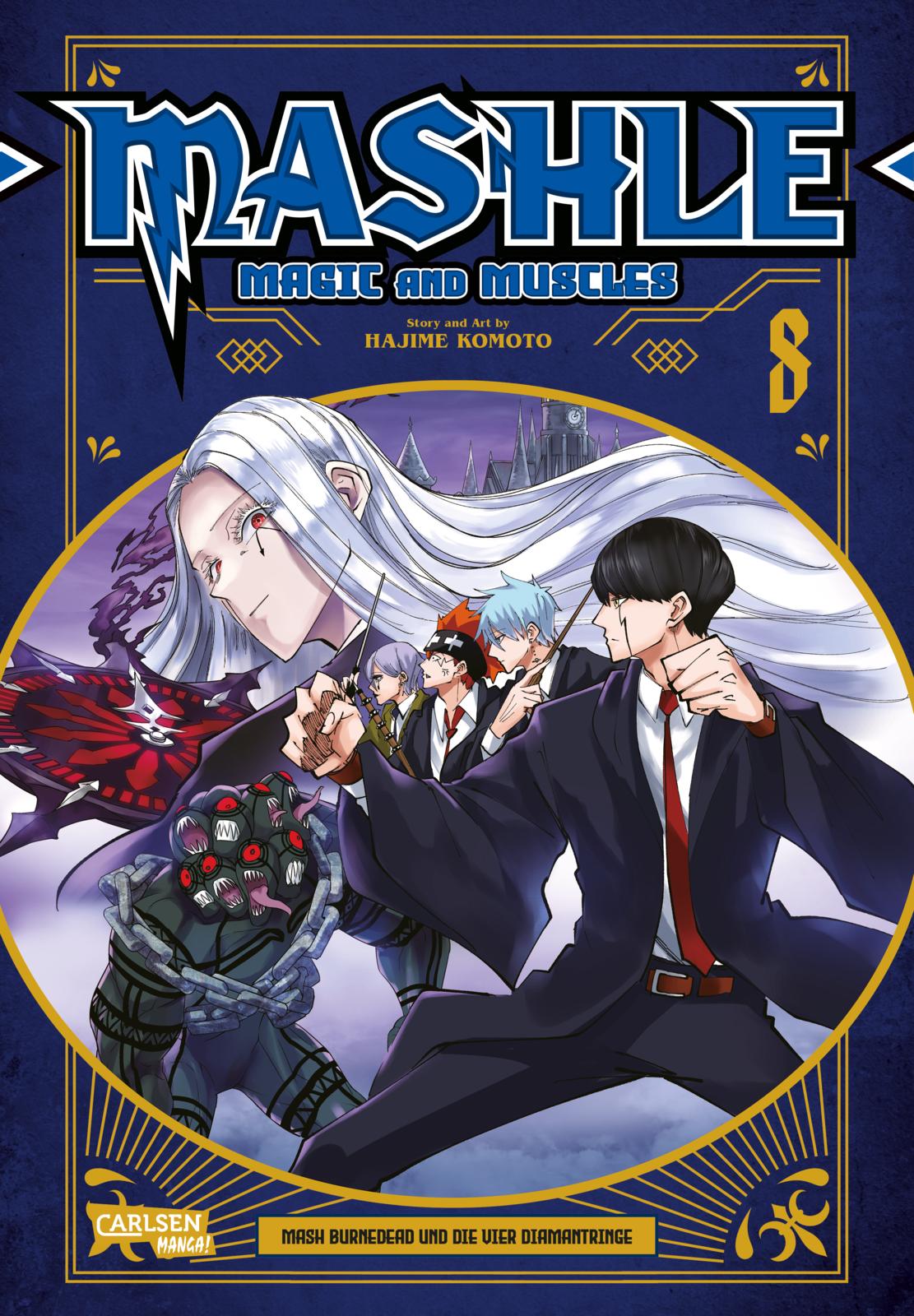 Mashle: Magic and Muscles, Band 8 – Mash Burnedead und die vier ...