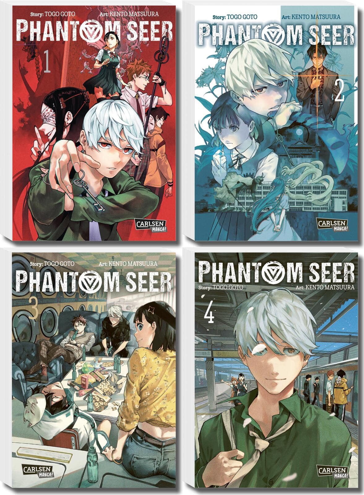 Manga Passion – Phantom Seer, Band 1-4 – Komplettpack